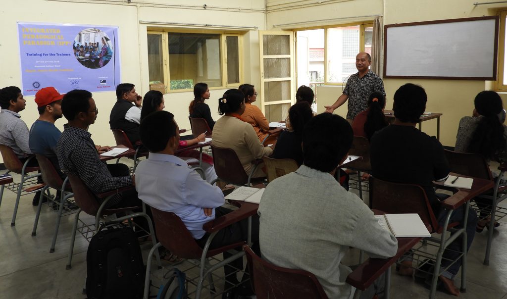 Training for the Trainers, IPP, Kathmandu – Nepal Jesuit Social Institute